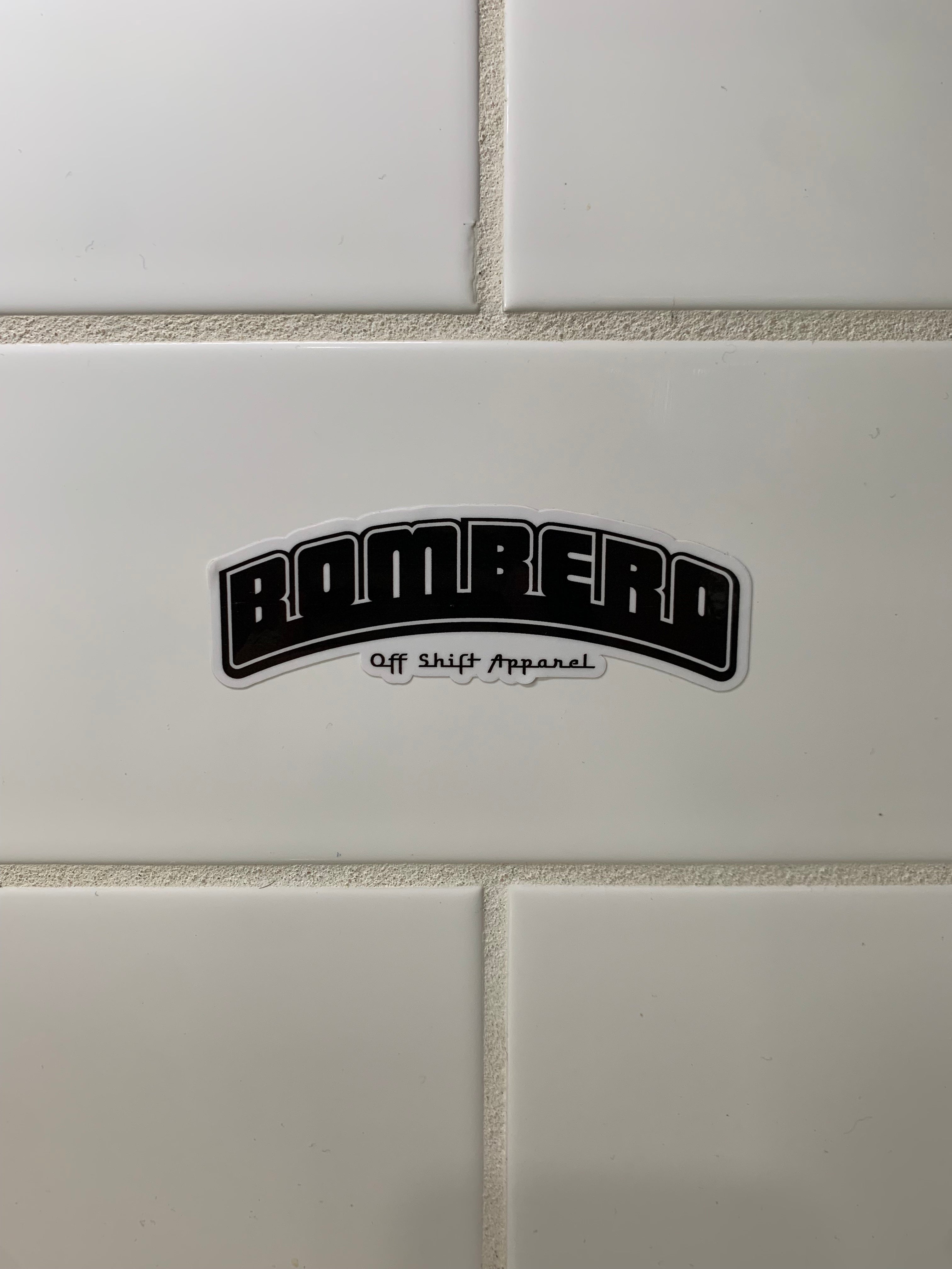 Off Shift Bombero 4" Sticker – Off Shift Apparel
